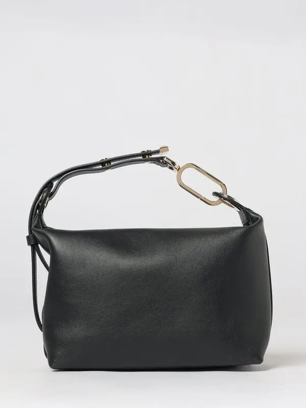 CHRISTIAN LOUBOUTIN Flo Smooth Leather Mini Handbag With Adjustable Top Handle - Black