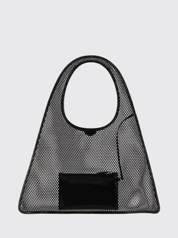 Alaïa Alaia One Piece Perforated Polyester Tote Bag With Leather Trim