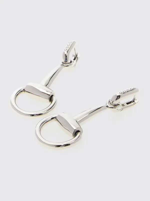 Gucci Horsebit -finish Metal Dangle Earrings