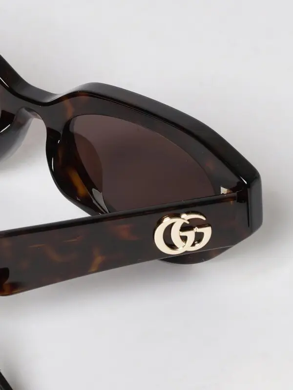 Gucci Gg Monogram Acetate Cat-eye Sunglasses