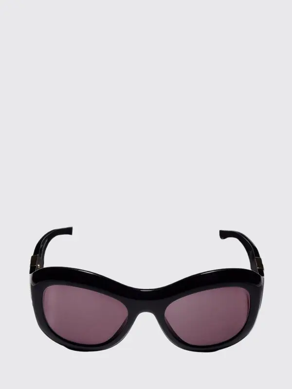 Gucci Cat-eye Sunglasses In Tortoiseshell Acetate With Gg Monogram Logo - Black
