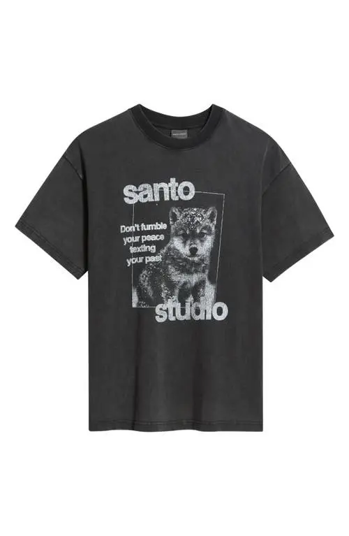 SANTO STUDIO Past Graphic T-shirt