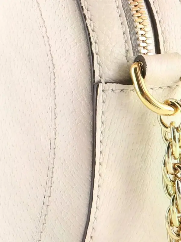 Gucci Ophidia Round Shoulder Bag Leather Mini Crossbody Bag