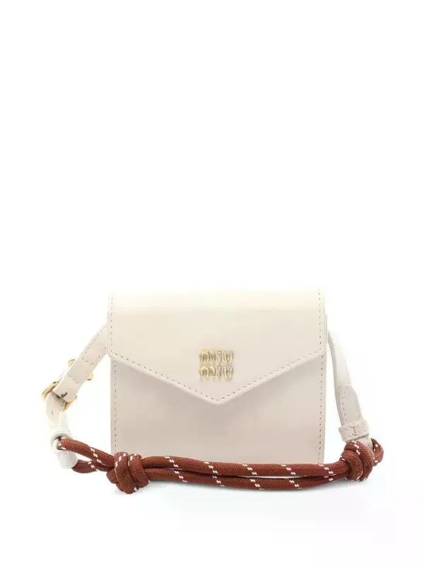 Miu Miu 2010s Envelope Coin Purse - Neutrals