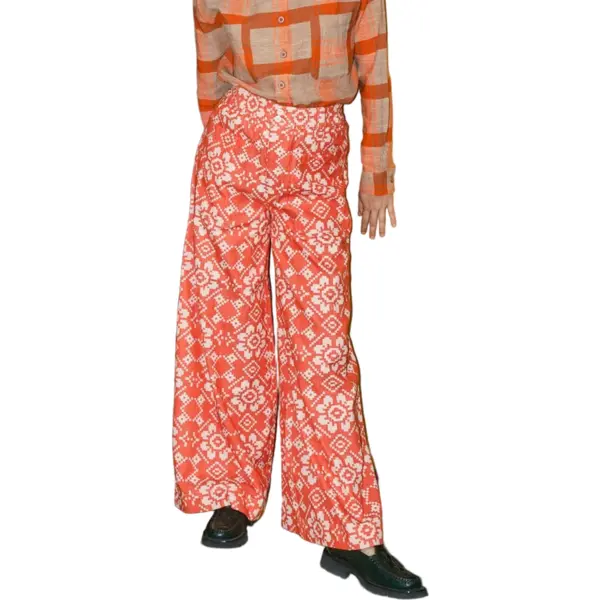 Ace & Jig Quimby High Rise Wide Leg Pants - Love