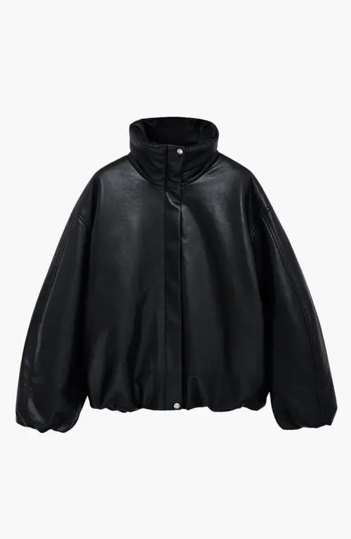 ANINE BING Cyrus Recycled Leather Jacket