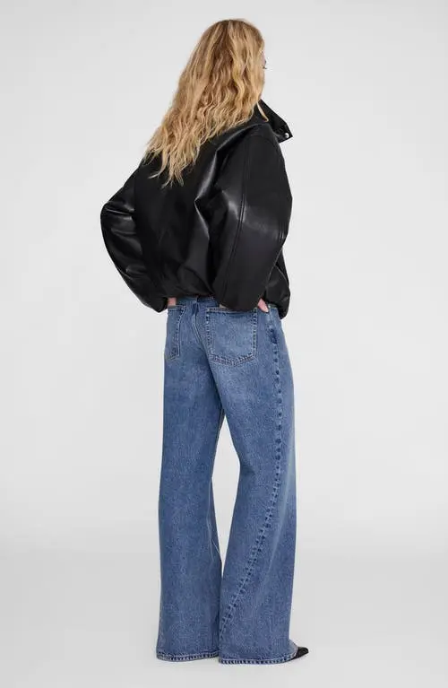 ANINE BING Cyrus Recycled Leather Jacket