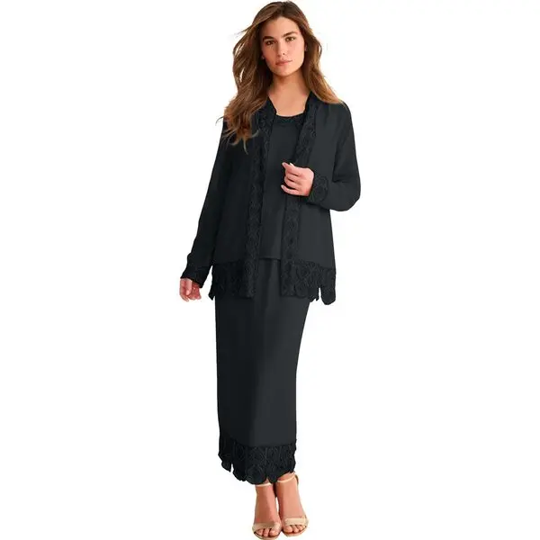 Roaman's Beaded Skirt Set
