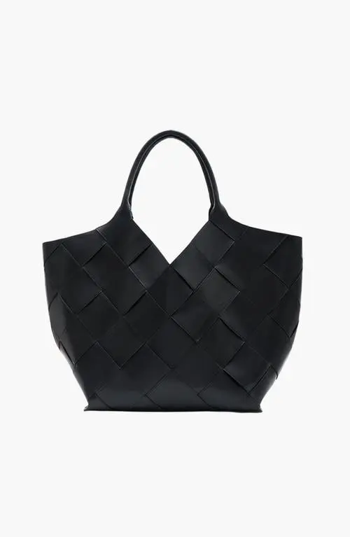 ANINE BING Lili Tote Braided Leather