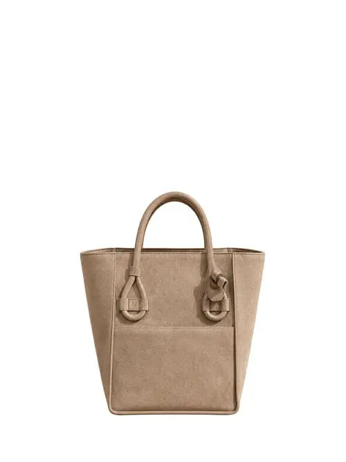 CALLAS MILANO North / South Tote Bag Suede