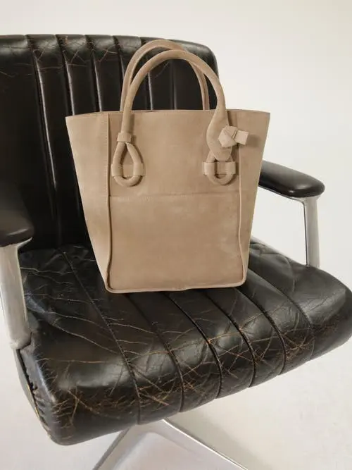 CALLAS MILANO North / South Tote Bag Suede