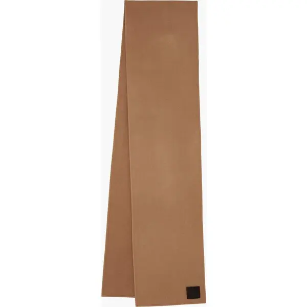 ANINE BING Ava Cashmere Blend Scarf - Camel