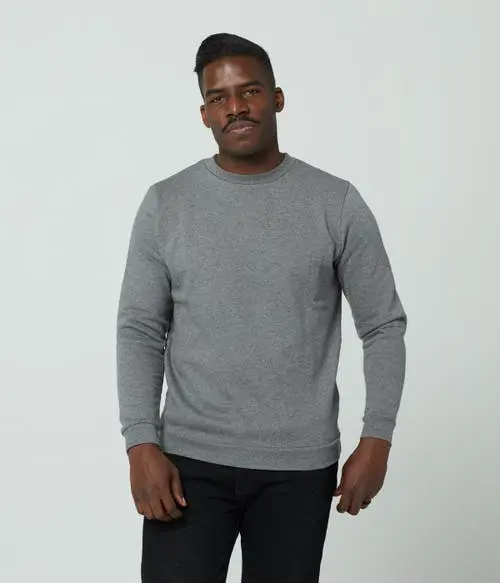 KNOWN SUPPLY Crewneck - Heather Grey