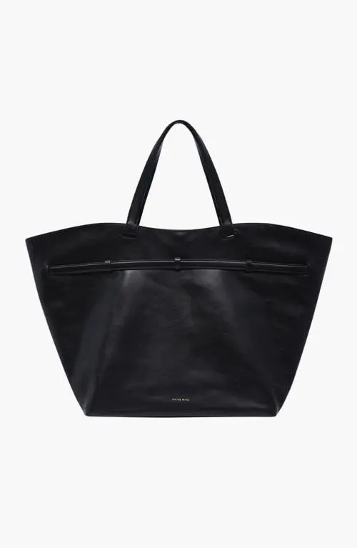 ANINE BING Elly Tote Grained Leather