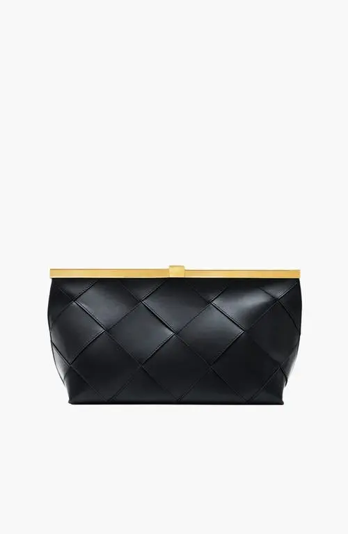 ANINE BING Anine Clutch Braided Leather