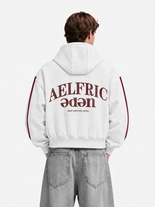AELFRIC EDEN Vintage Varsity Heart Hoodie