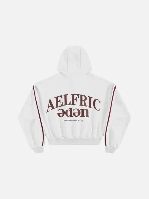 AELFRIC EDEN Vintage Varsity Heart Hoodie