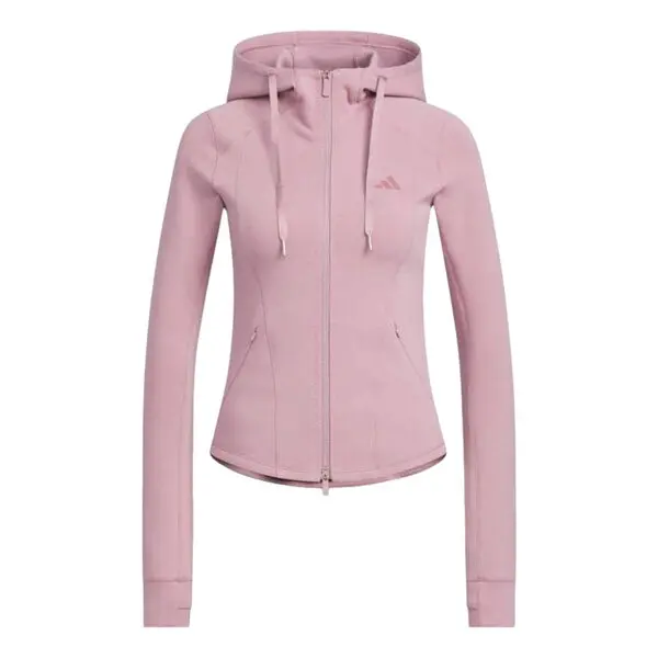 Adidas Slim Fit Knit Cardigan Asia Sizing - Magic Mauve
