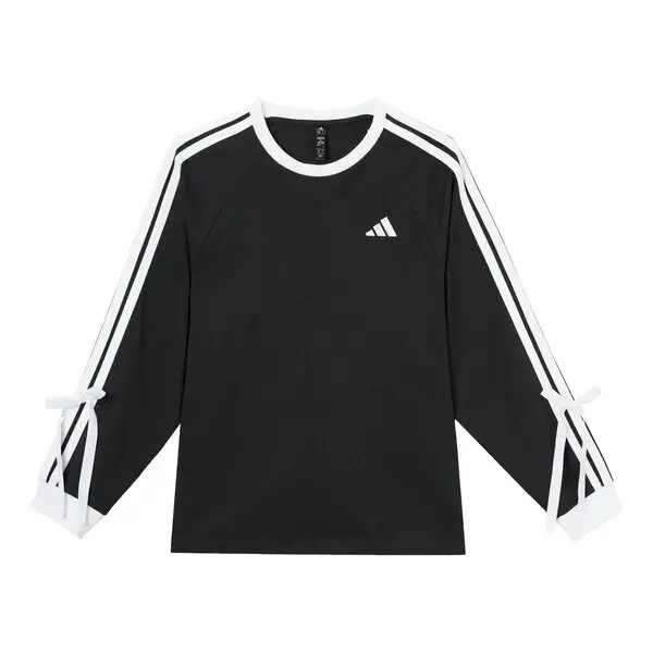Adidas Dance Long Sleeve Top 'black White