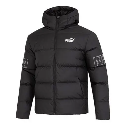 PUMA Power Hooded Down Puffer Jacket