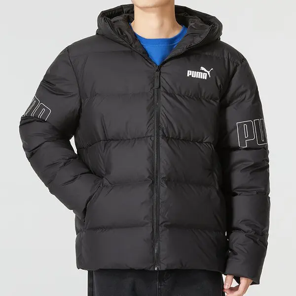 PUMA Power Hooded Down Puffer Jacket