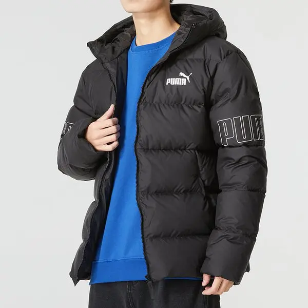 PUMA Power Hooded Down Puffer Jacket
