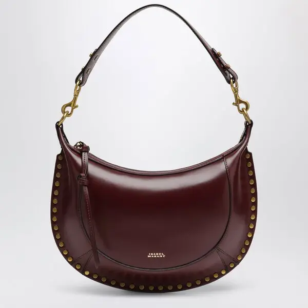 Isabel Marant Étoile Naoko Burgundy Leather Bag