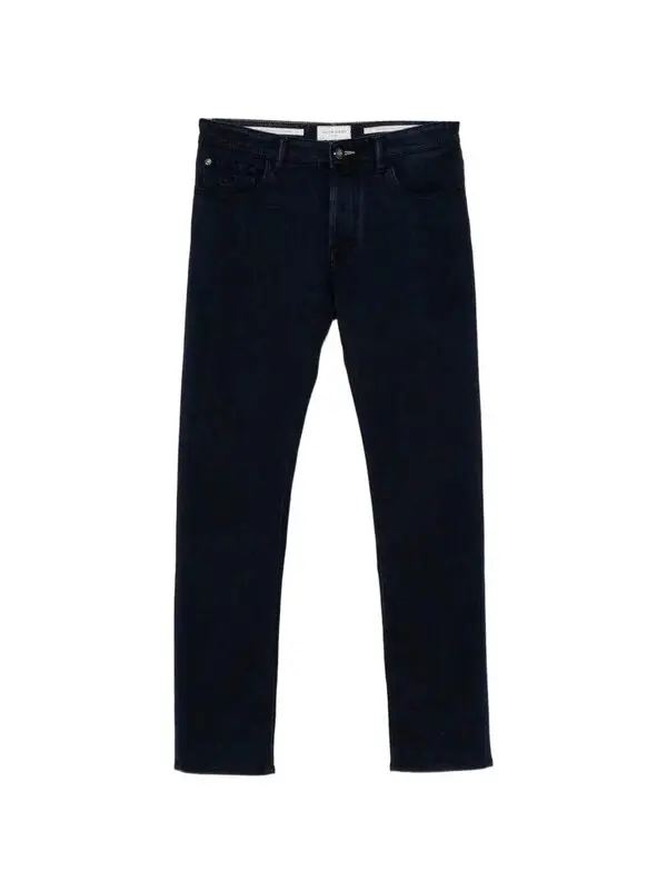 JACOB COHЁN Bard` Slim Fit 5-pocket Pants - Multicolor