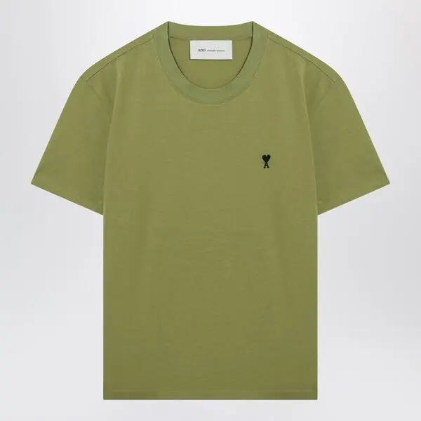AMI Paris De Coeur Matcha T-shirt