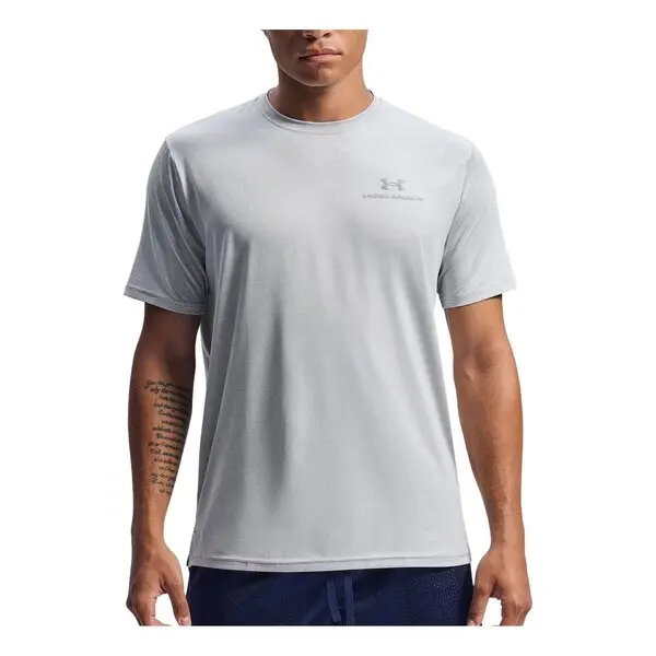 Under Armour Ua Vanish Energy T-shirt Asia Sizing - Mod Gray Light Heather