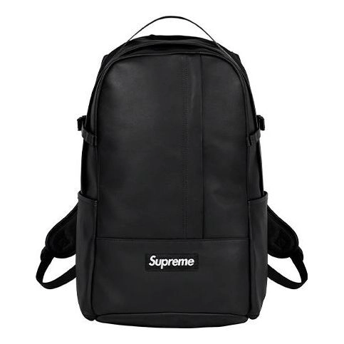 Supreme Fw23 Leather Bag - Black