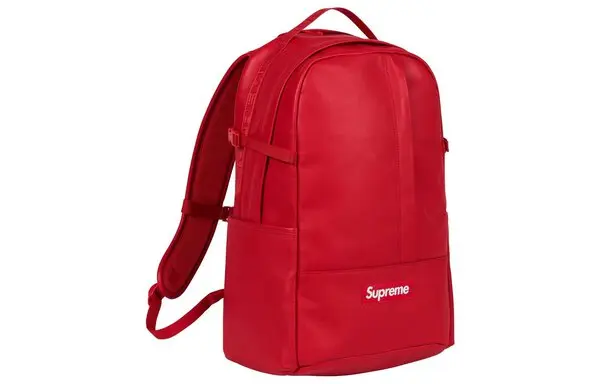 Supreme Fw23 Leather Bag - Red