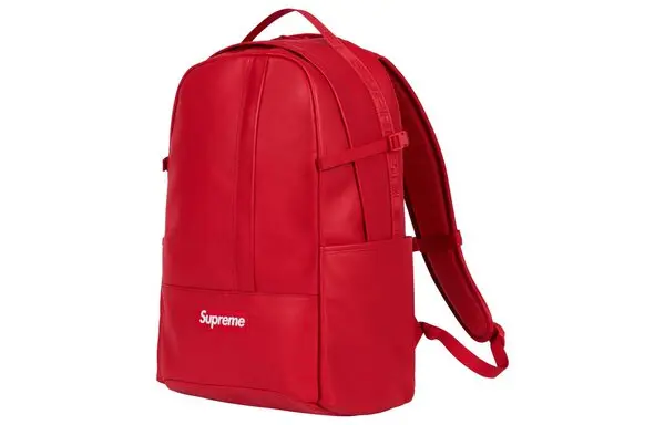 Supreme Fw23 Leather Bag - Red