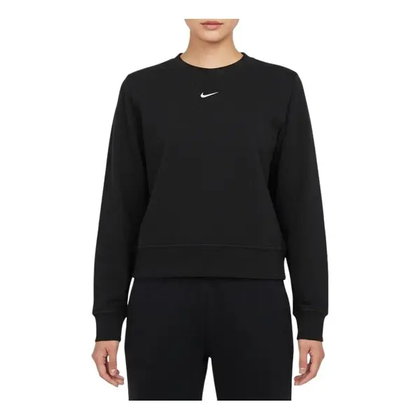 Nike Dri-fit Crew Neck Sweatshirt - Black