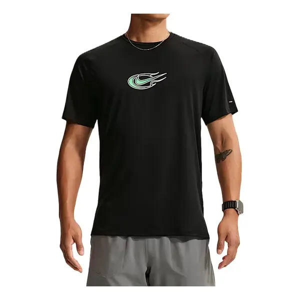 Nike Stride Dri-fit Adv Short Sleeve Shirt - Black