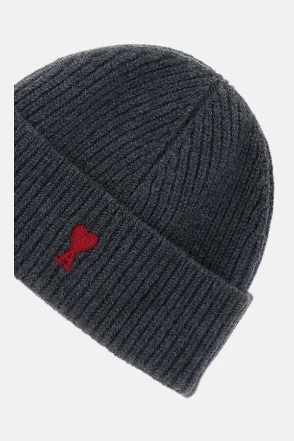 AMI Paris Cappello Red De Coeur - Grigio