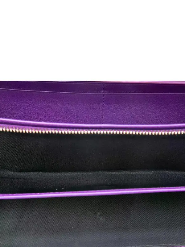 Dior 2012 Patent Cannage Lady Wallet On Chain Handbag