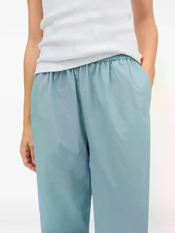 SKALL STUDIO Edgar Cropped Trousers - Blue