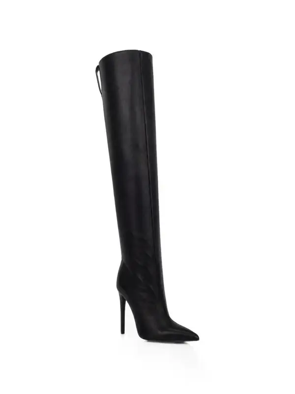Philipp Plein Nappa-leather High-heel Boots 9