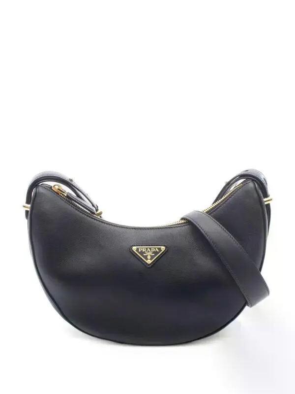 Prada 2020s Cleo Shoulder Bag - Black