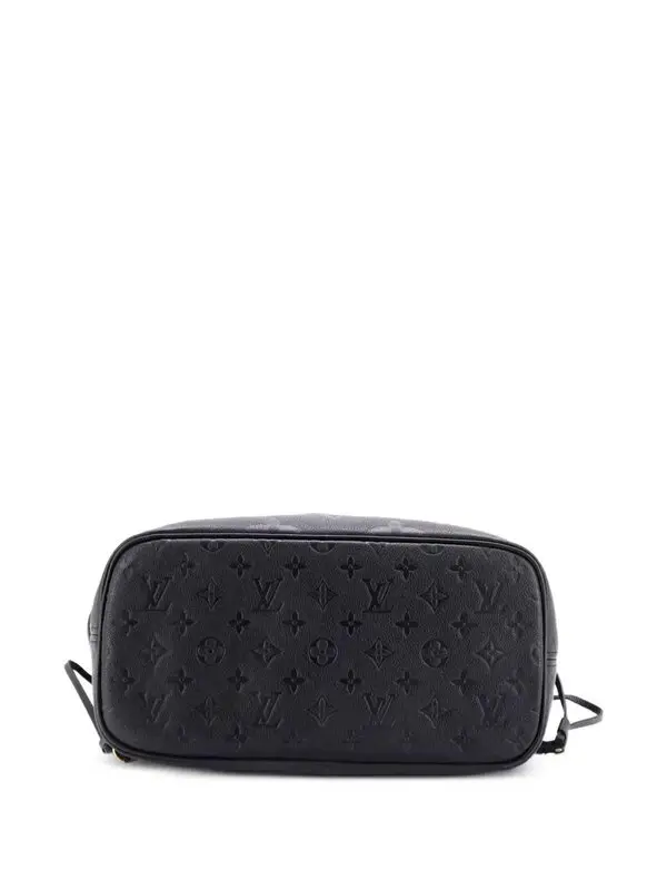 LOUIS VUITTON Neverfull Nm Monogram Empreinte Giant Mm Tote Bag - Black