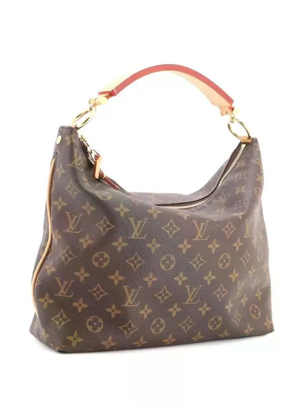 LOUIS VUITTON Sully Handbag Monogram Canvas Pm Hobo Bag