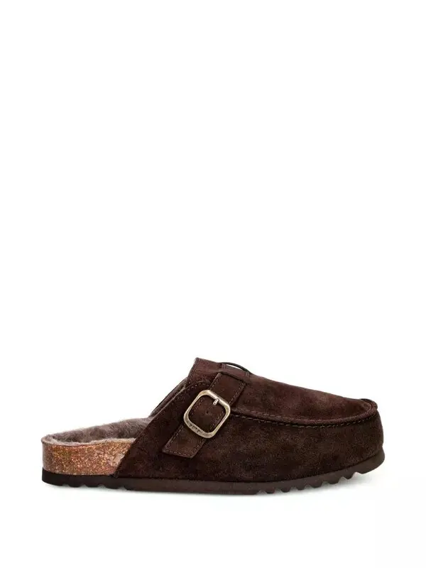 DR. SCHOLL'S SHOES Dakota Buckle-fastening Mules - Brown