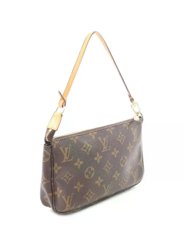 LOUIS VUITTON 2002 Monogram Pochette Accessoires Tote Bag