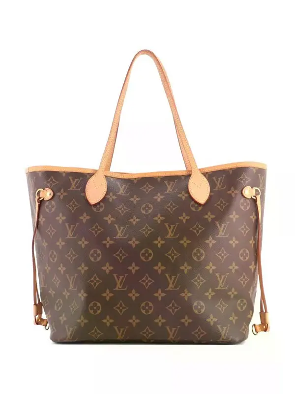 LOUIS VUITTON Neverfull Monogram Canvas Mm Tote Bag - Brown