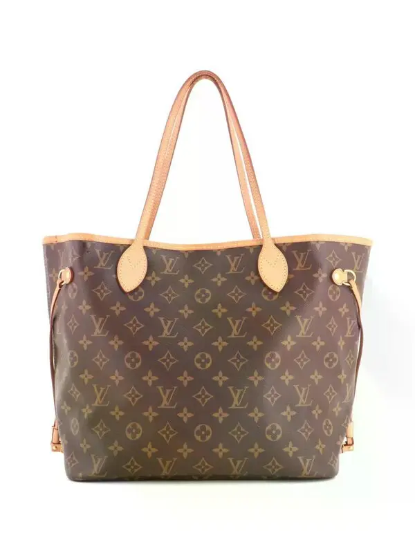 LOUIS VUITTON Neverfull Monogram Canvas Mm Tote Bag - Brown