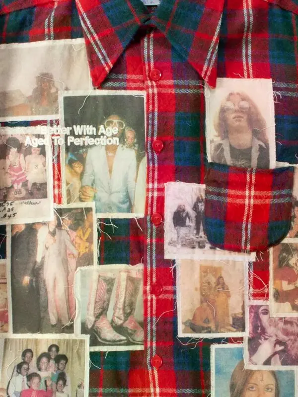 BETTER WITH AGE Menage Patchwork Flannel Shirt