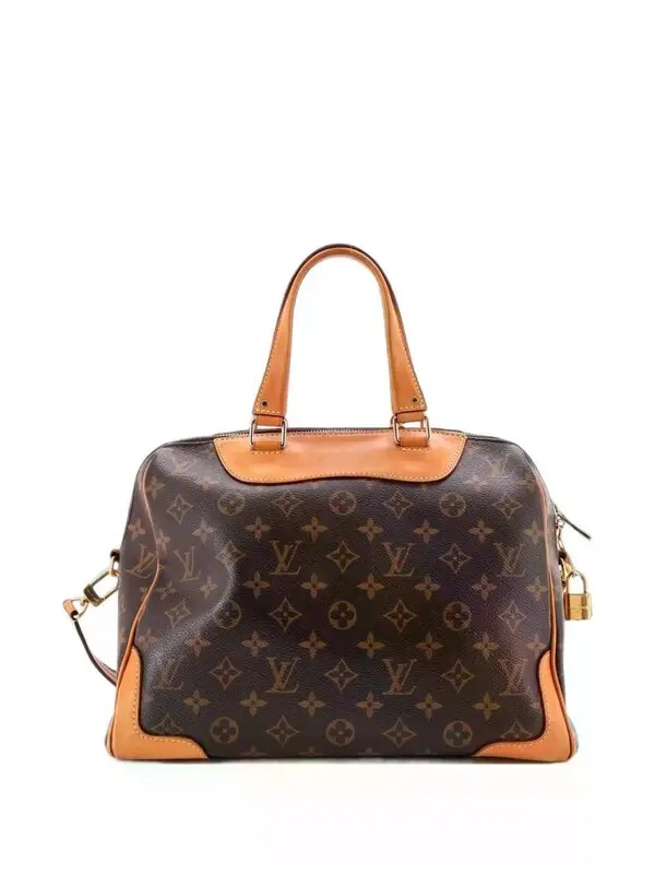 LOUIS VUITTON Retiro Nm Handbag Monogram Canvas And Leather Satchel