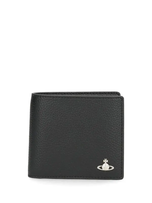 VIVIENNE WESTWOOD Pebbled Leather Wallet
