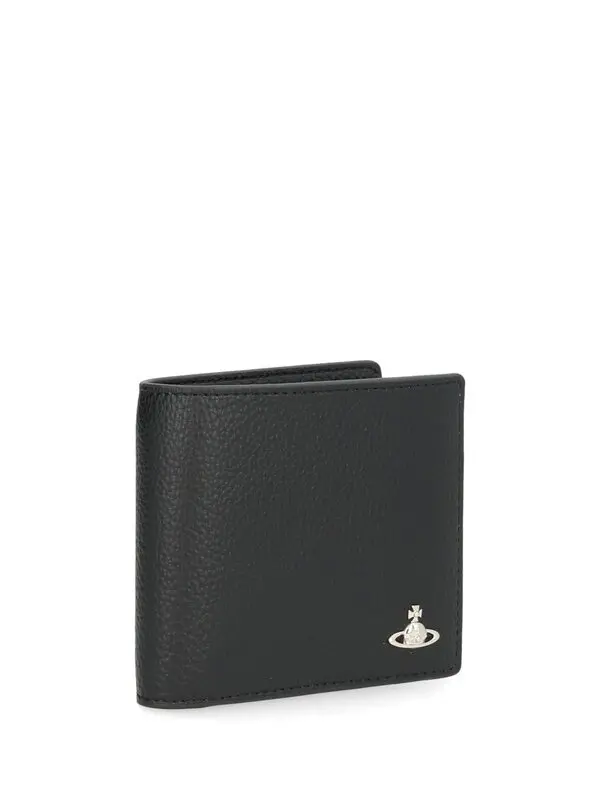 VIVIENNE WESTWOOD Pebbled Leather Wallet
